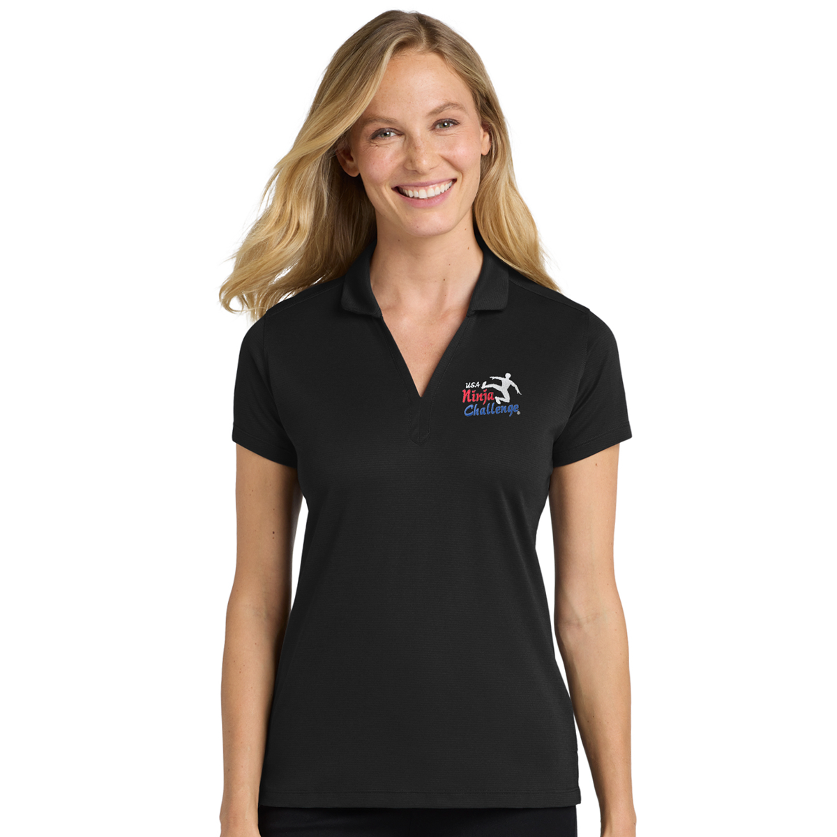 Women's Rapid Dry™ Mesh Polo – USA Ninja Challenge